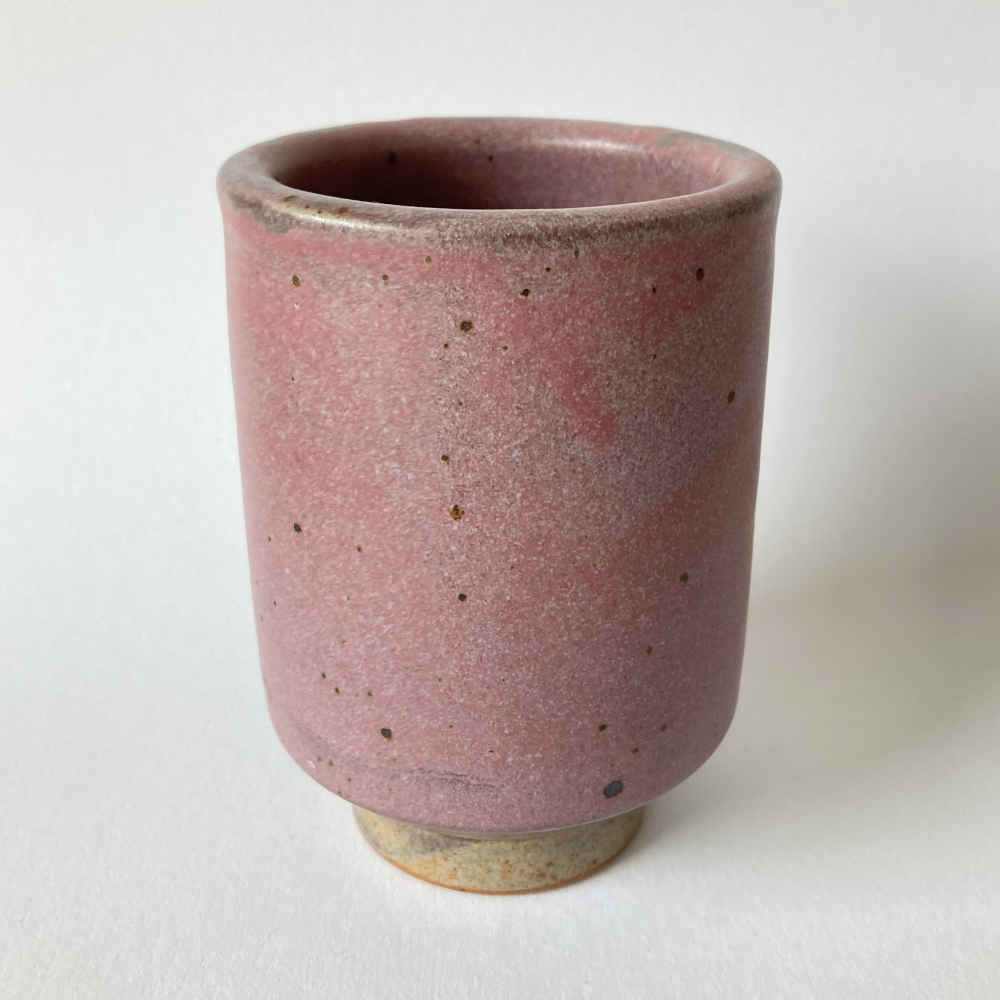Horst KERSTAN (* 1941, † 2005) - Pink Cup Vase - Studio Pottery