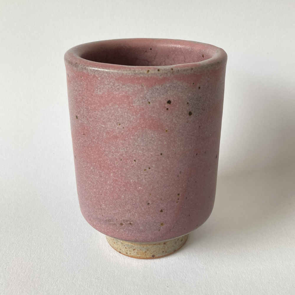 Horst KERSTAN (* 1941, † 2005) - Pink Cup Vase - Studio Pottery