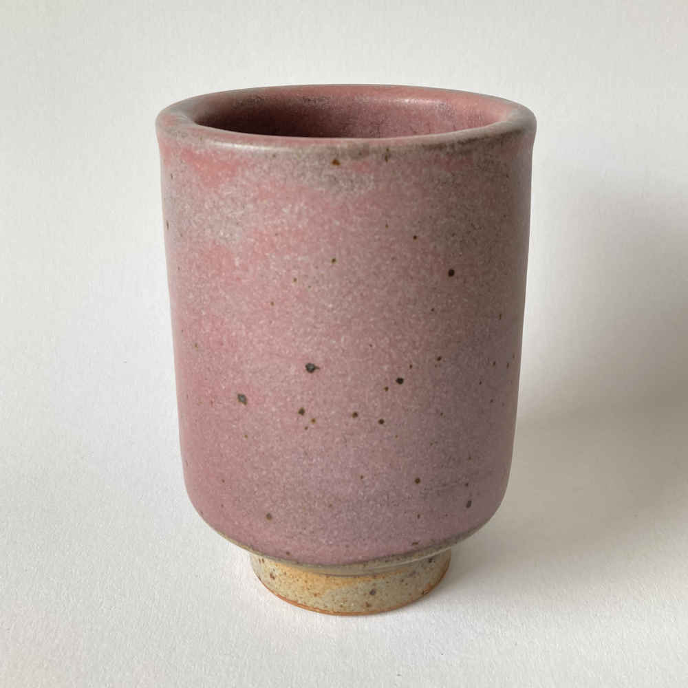 Horst KERSTAN (* 1941, † 2005) - Pink Cup Vase - Studio Pottery