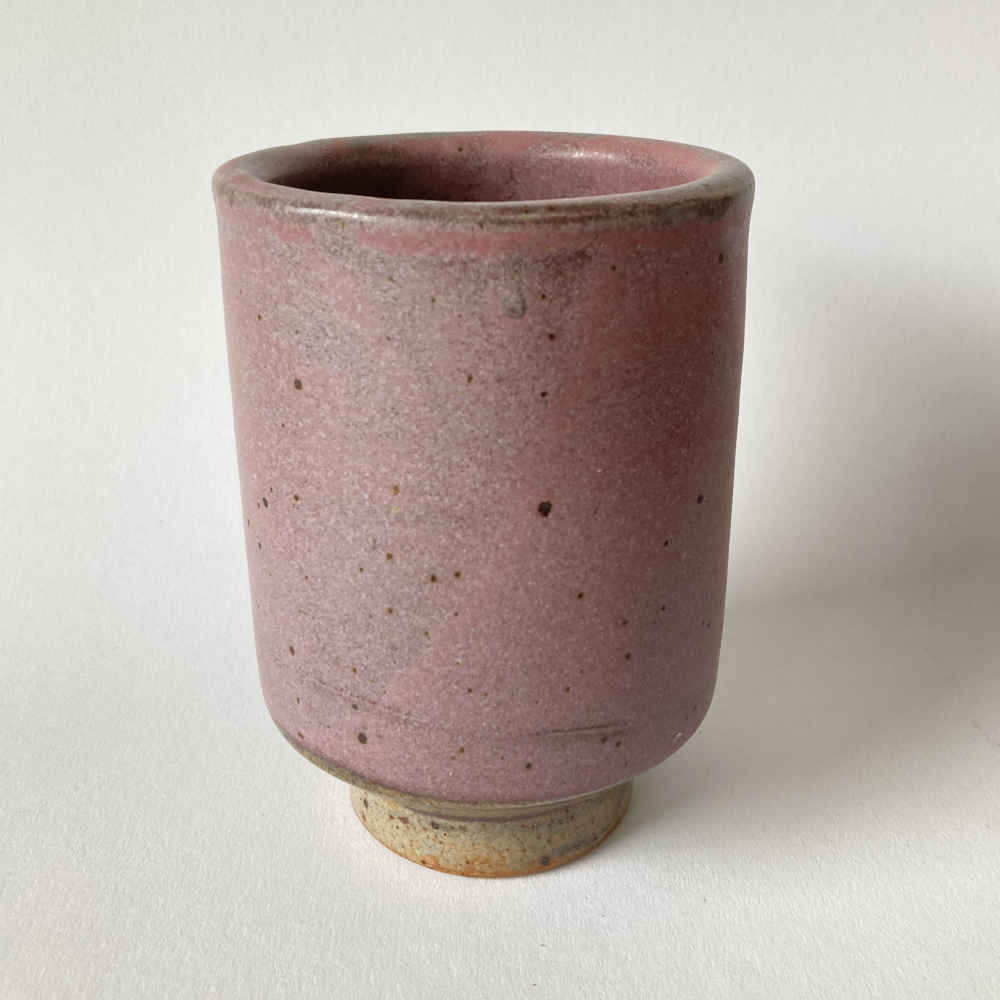 Horst KERSTAN (* 1941, † 2005) - Pink Cup Vase - Studio Pottery