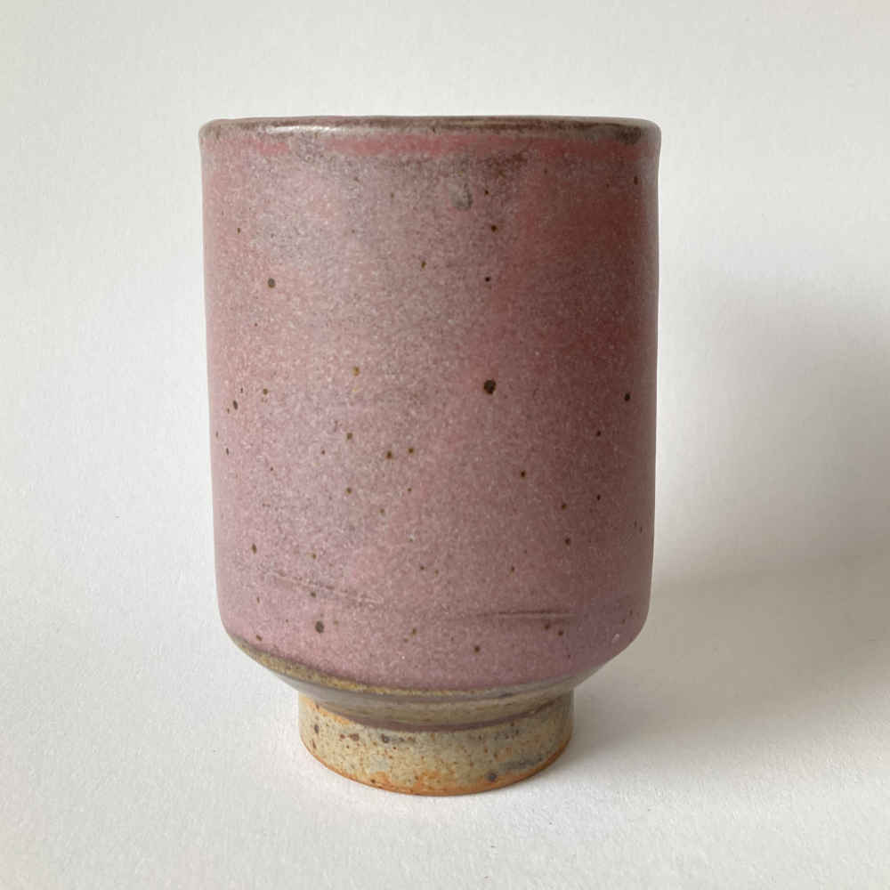 Horst KERSTAN (* 1941, † 2005) - Pink Cup Vase - Studio Pottery
