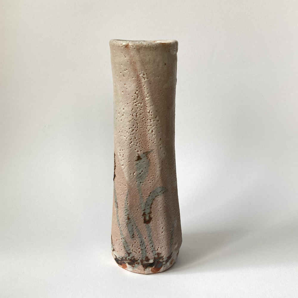 Tanaka MOTOHIKO (* 1954) – Shino-Ware-Vase – Studio Pottery